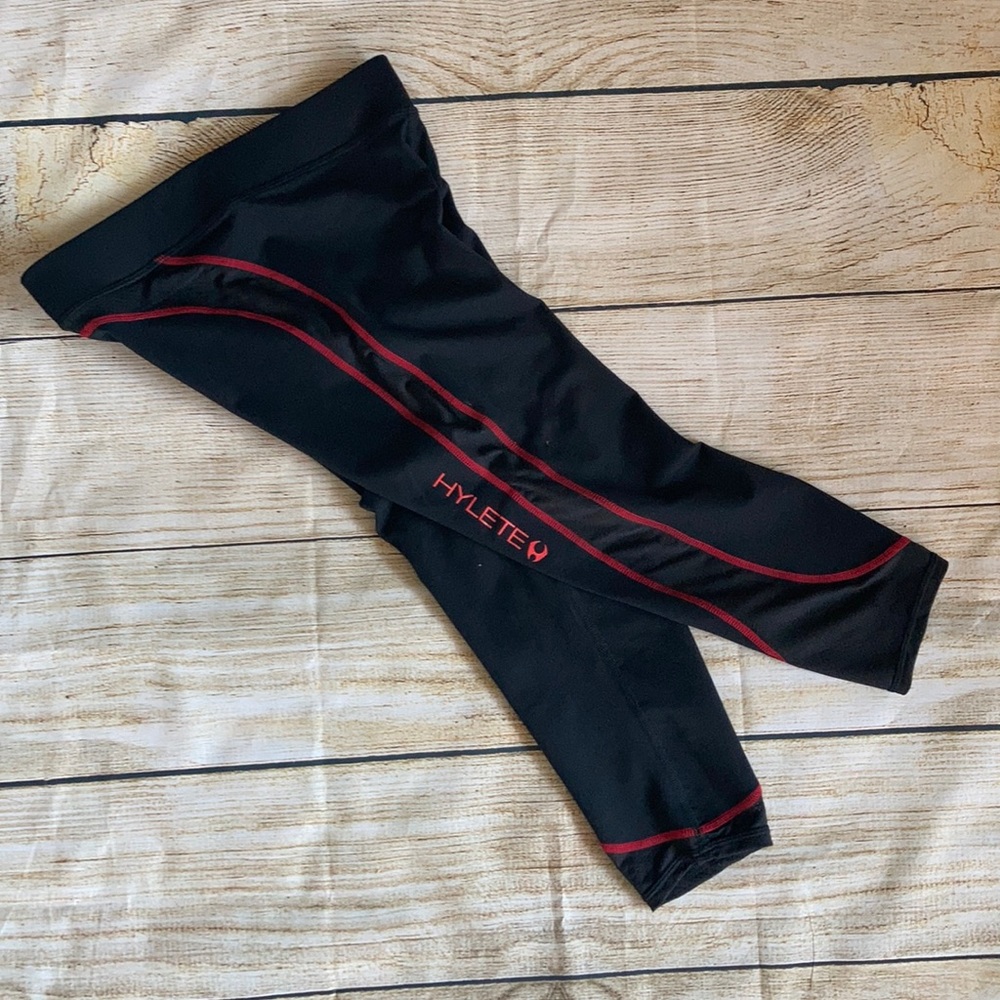 Hylete Cropped Leggings - Gem